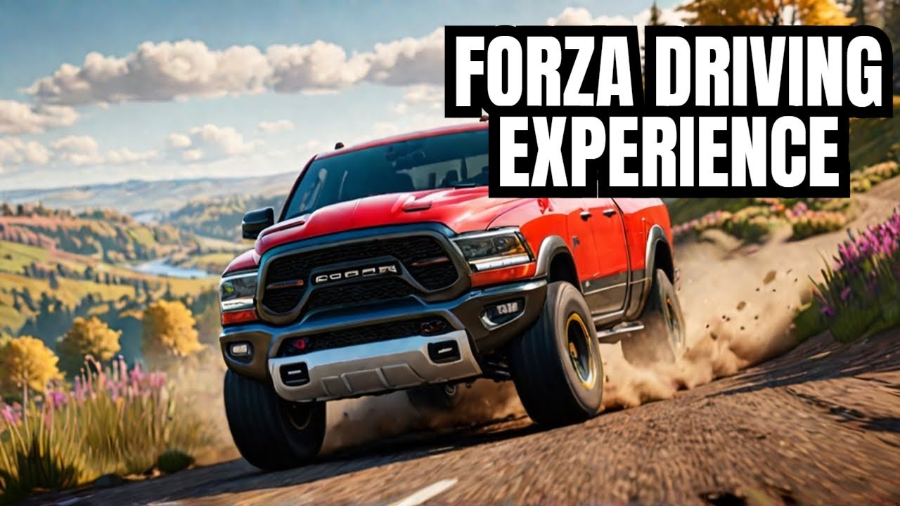 Dodge RAM Forza Horizon 4 Logitech G 29 gameplay - YouTube