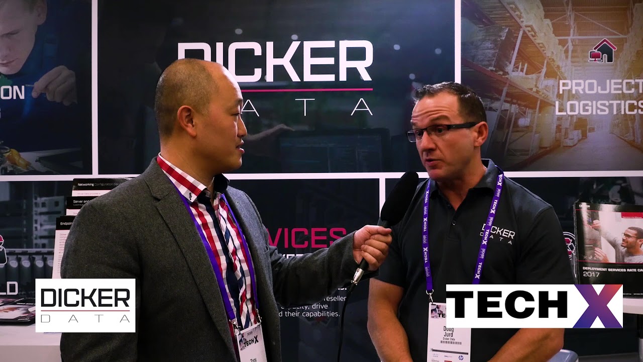 Dicker Data Services talk value-added offerings at TechX - YouTube