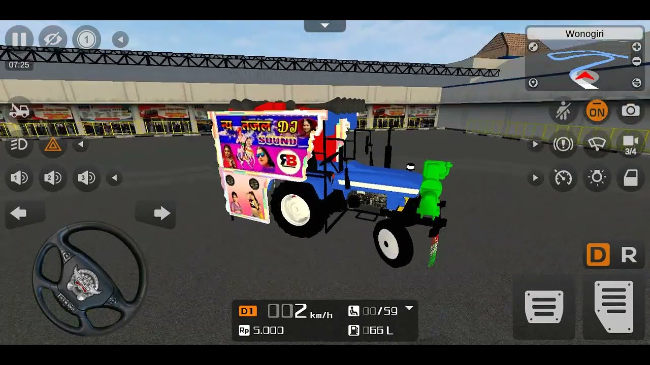 New indian Tractor Dj game | Tractor Dj gamepaly | Tractor simulator ...