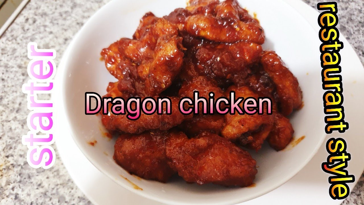 DRAGON CHICKEN | INDO CHINESE | STARTER RECIPE - YouTube
