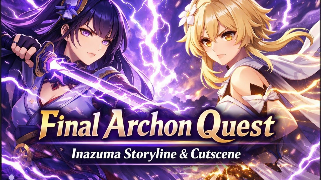 Genshin Impact | Final Archon Inazuma Quest Cutscene & Storyline – New ...