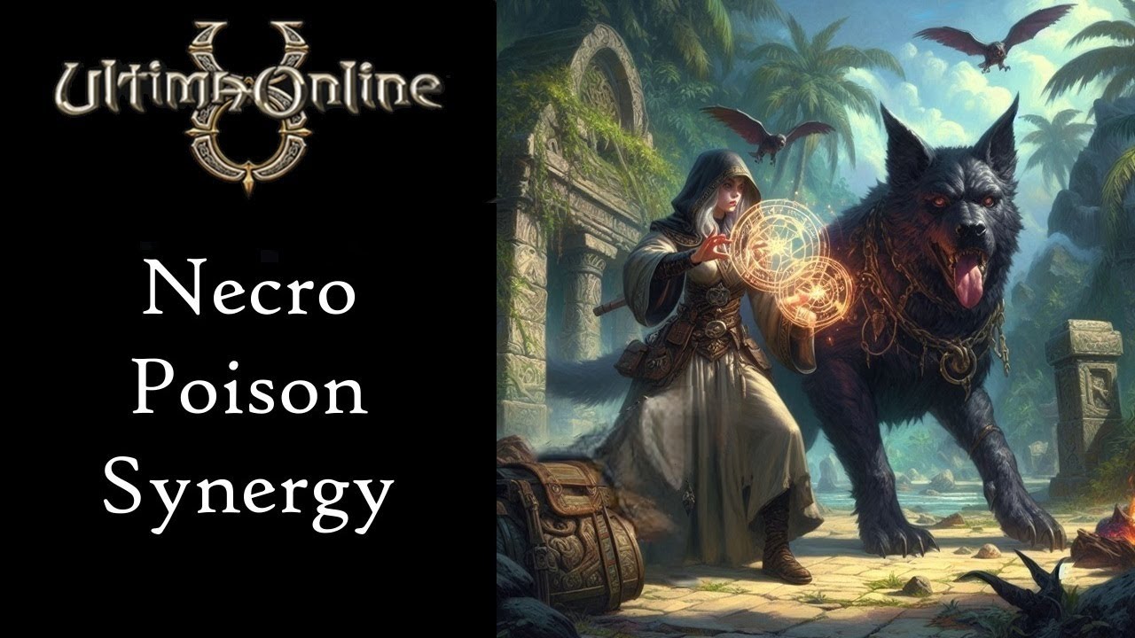 Ultima Online | Necro Poison Synergy | Conduit Mastery | Necro Tamer Mage - YouTube
