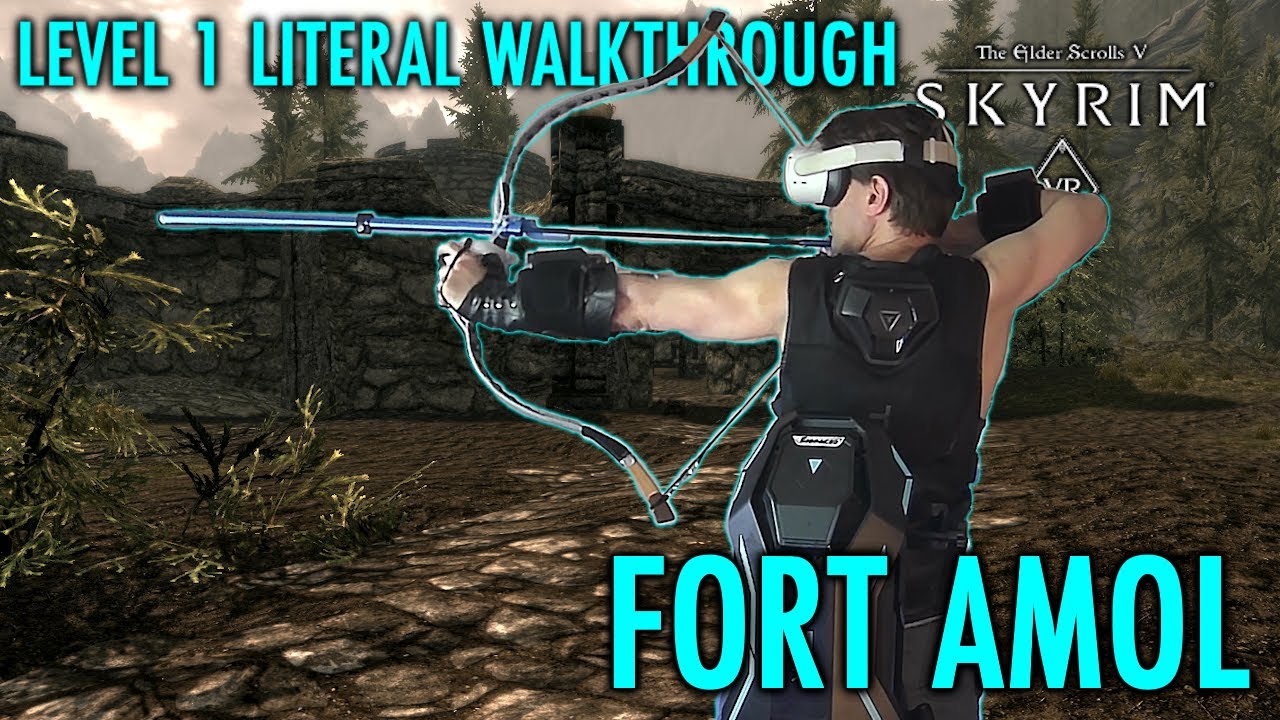 Fort Amol [A Quick Dungeon] - Skyrim LITERAL Walkthrough [Level 1 ...
