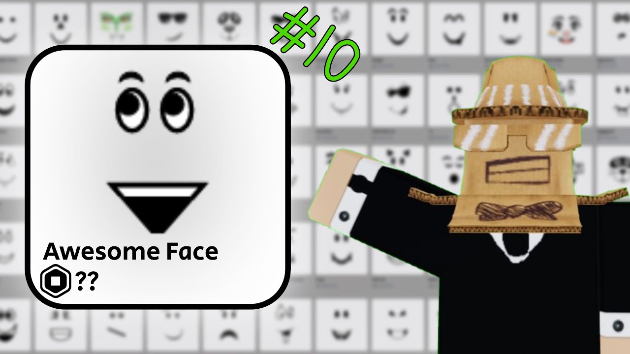 Cheapest Faces on Roblox (Ranked) - YouTube