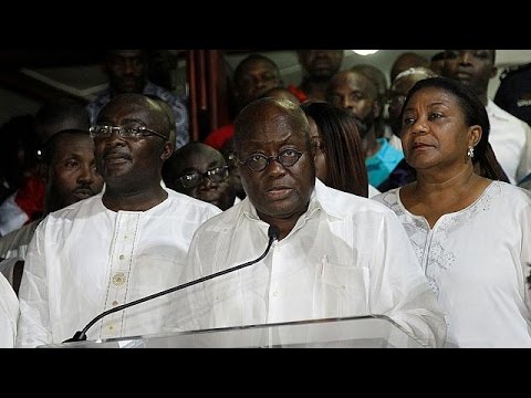 Gana'da muhalefet lideri Akufo-Addo devlet başkanı seçildi