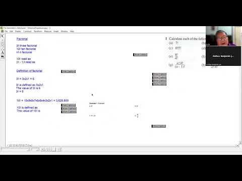 Factorial and n Choose r - YouTube
