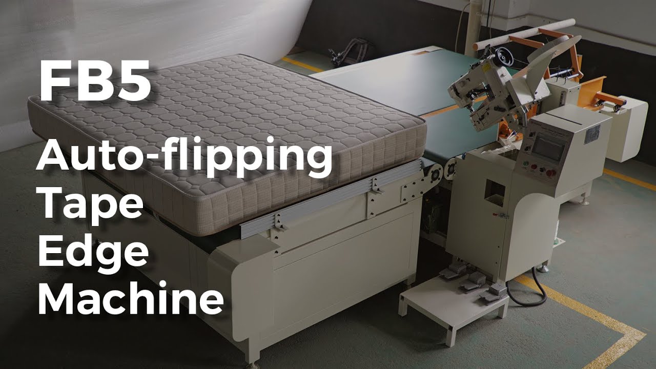 FB5_Auto-flipping Tape Edge Machine - YouTube