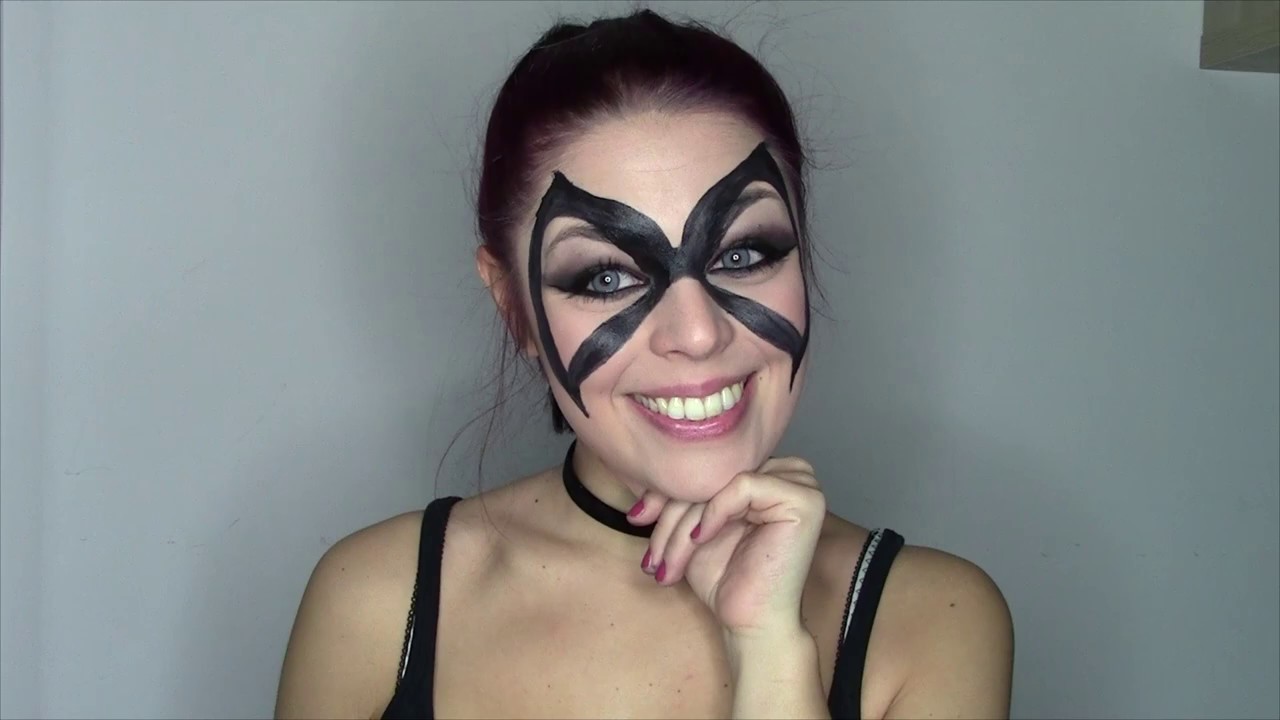 Cosplay/Carnival Party - MARVEL- BLACK CAT Makeup tutorial - YouTube