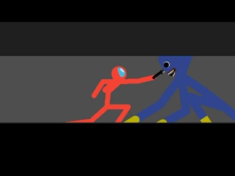 Impostor vs Huggy Wuggy (Sus ._.) - Stickman Animation - YouTube