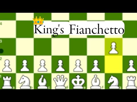 KING'S FIANCHETTO | CHESS OPENING - YouTube