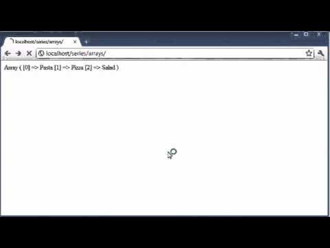 Beginner PHP Tutorial 38 Introduction to Arrays - YouTube