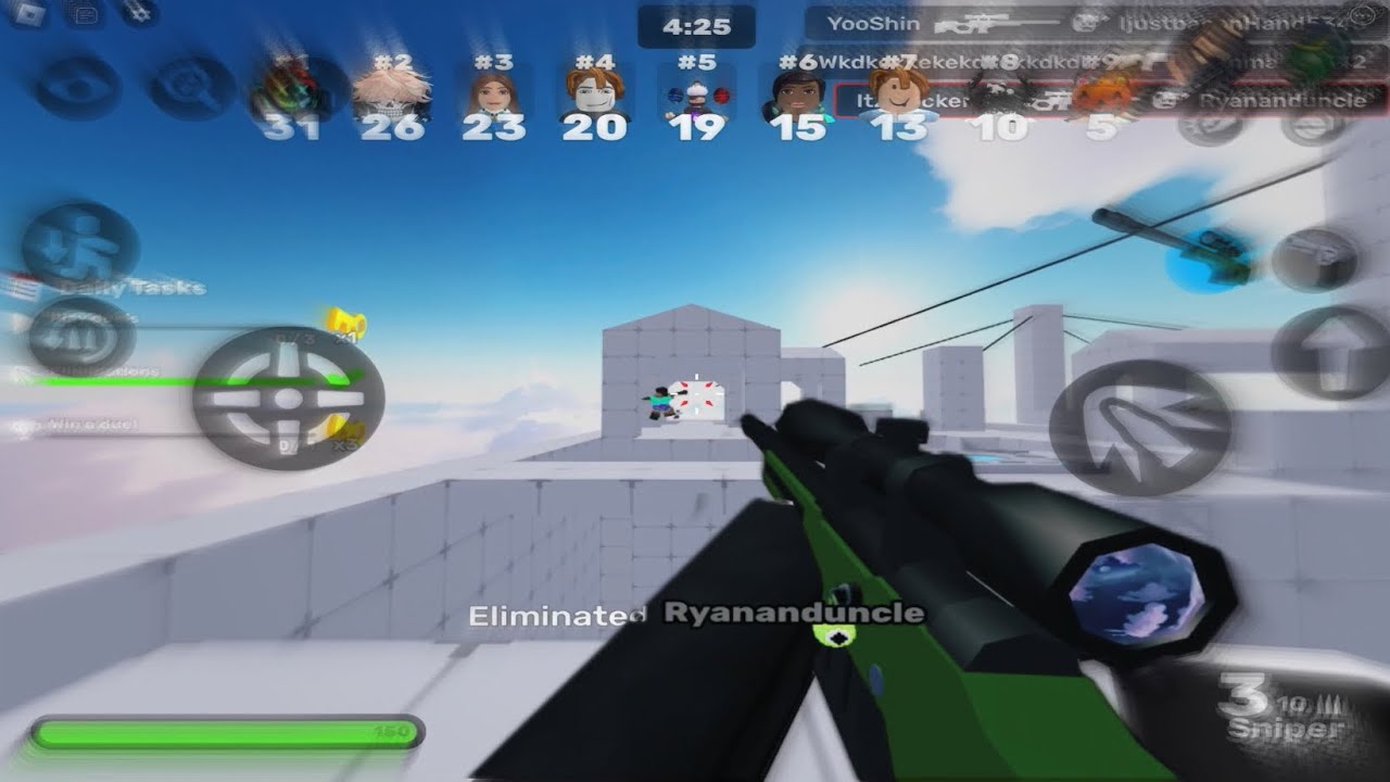 Roblox Rivals Sniper Montage! | *Best Roblox Rivals Mobile Sniping ...