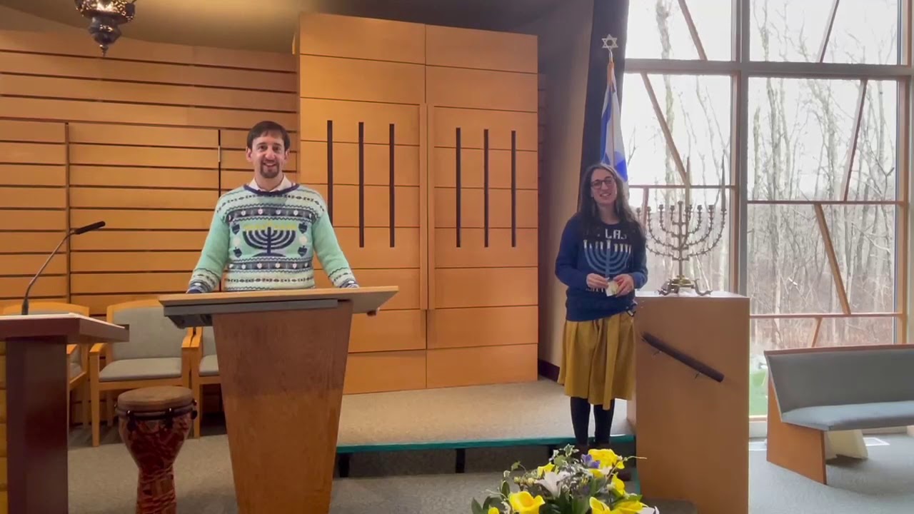 A Chanukah Message from Rabbi Strom and Cantor Sugarman - YouTube