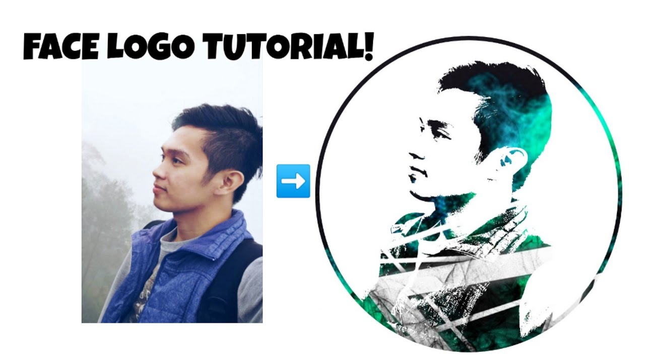 Basic Tutorial of How to Make Face Logo | Picsart - YouTube
