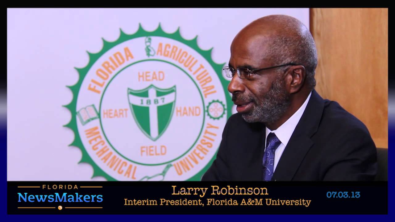 Florida NewsMakers: Interim President, Florida A&M University Larry ...