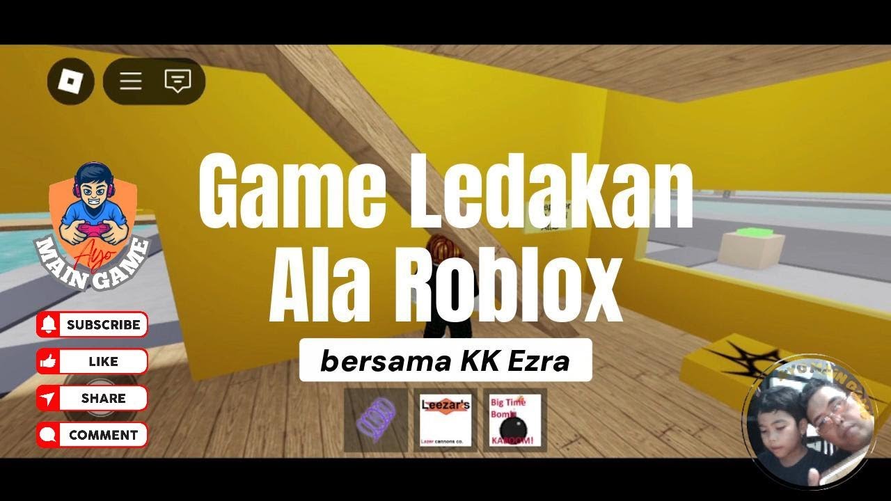 Game ledakan ala Roblox - YouTube