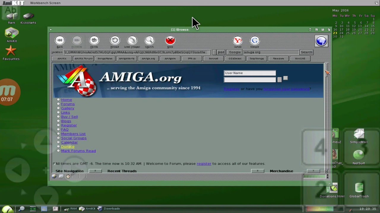 Amikit 8 Android MK2 - Amiga Emulator for Android - YouTube