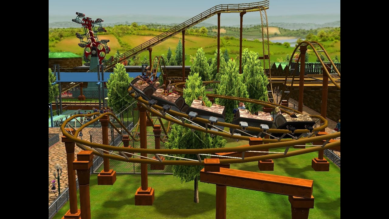 RCT3 - Rolling Timber - YouTube