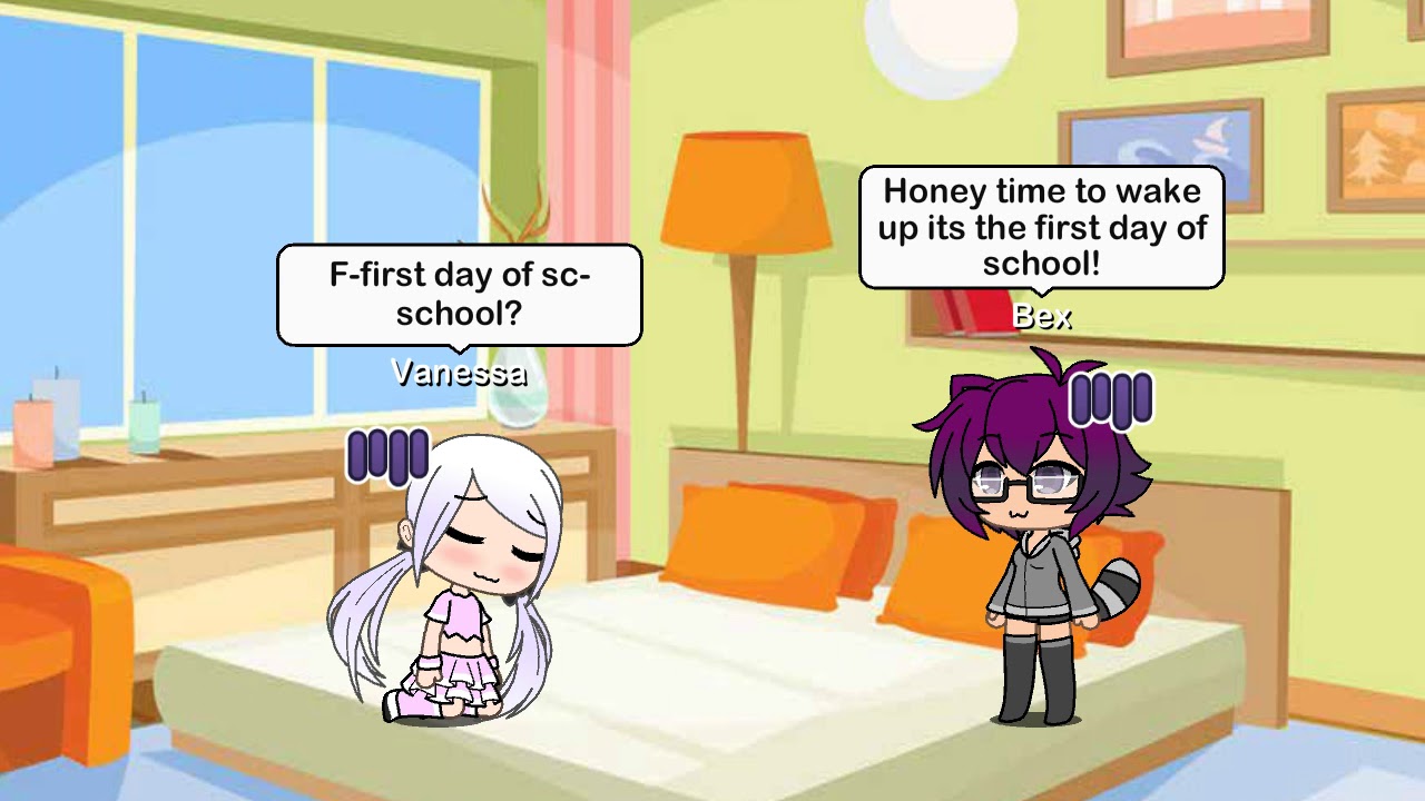 The first day of school/Gacha life mini movie.Enjoy! - YouTube