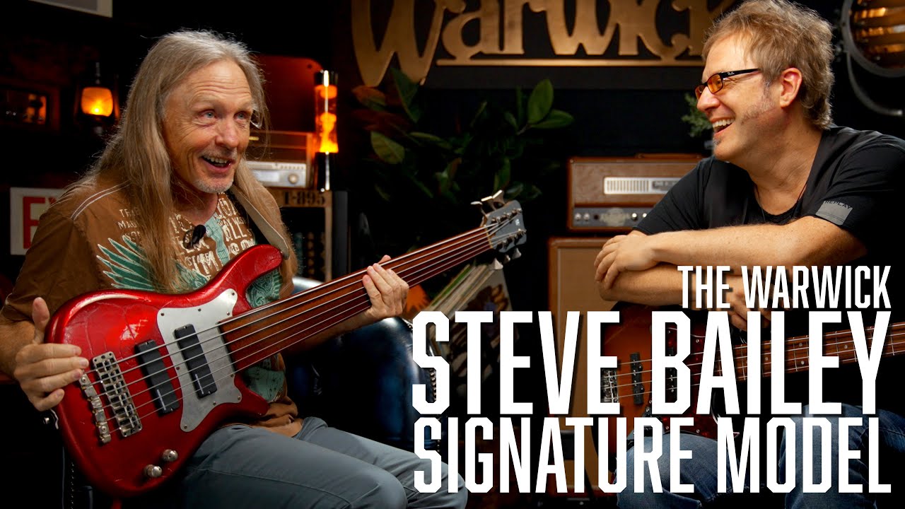 From vision to reality: STEVE BAILEY'S WARWICK Signature Bass | w/ Steve Bailey & Lars Lehmann ...