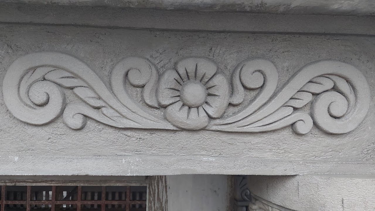 Home Front Bim Cement Design Work lll Simple Technique Art No-71 - YouTube