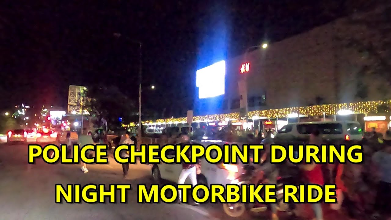 POLICE CHECKPOINT EXPERIENCE ON MOTORBIKE RIDE - YouTube