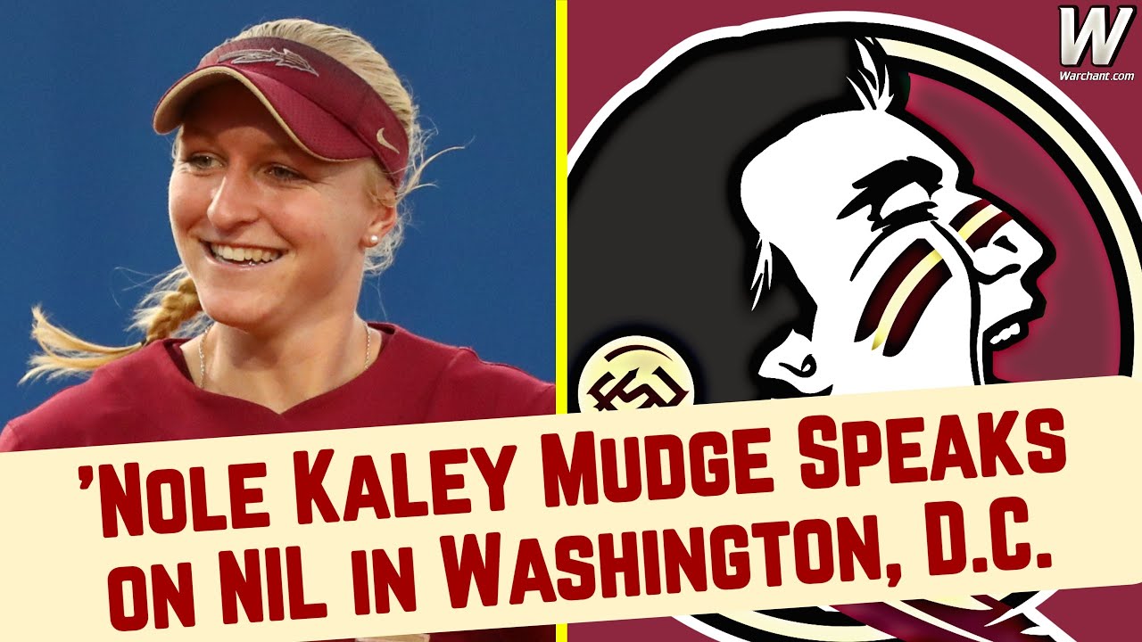 NIL CONGRESSIONAL HEARING | FSU softball player Kaley Mudge speaks on ...