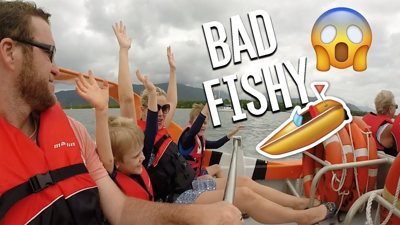 Jet Boat Through Cairns with Bad Fishy - YouTube