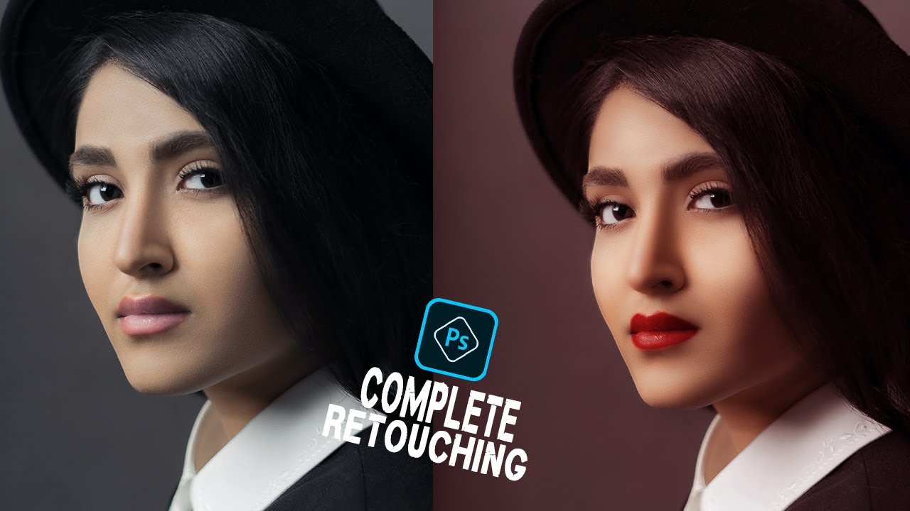 How to complete skin retouching | high end skin retouching photoshop ...