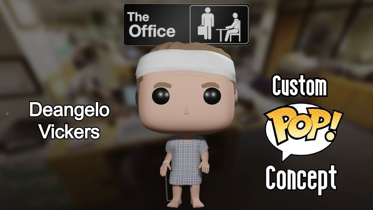 Deangelo Vickers (Hospital) Custom Funko Pop - The Office - YouTube