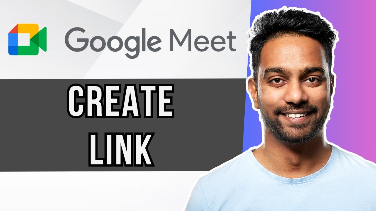 How to Create Google Meet Link & Start Your Meeting - YouTube