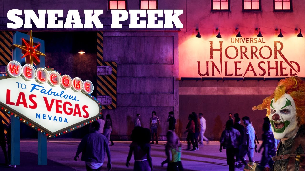 Universal Studios Horrors Unleashed Sneak Peek at Area 15 - YouTube