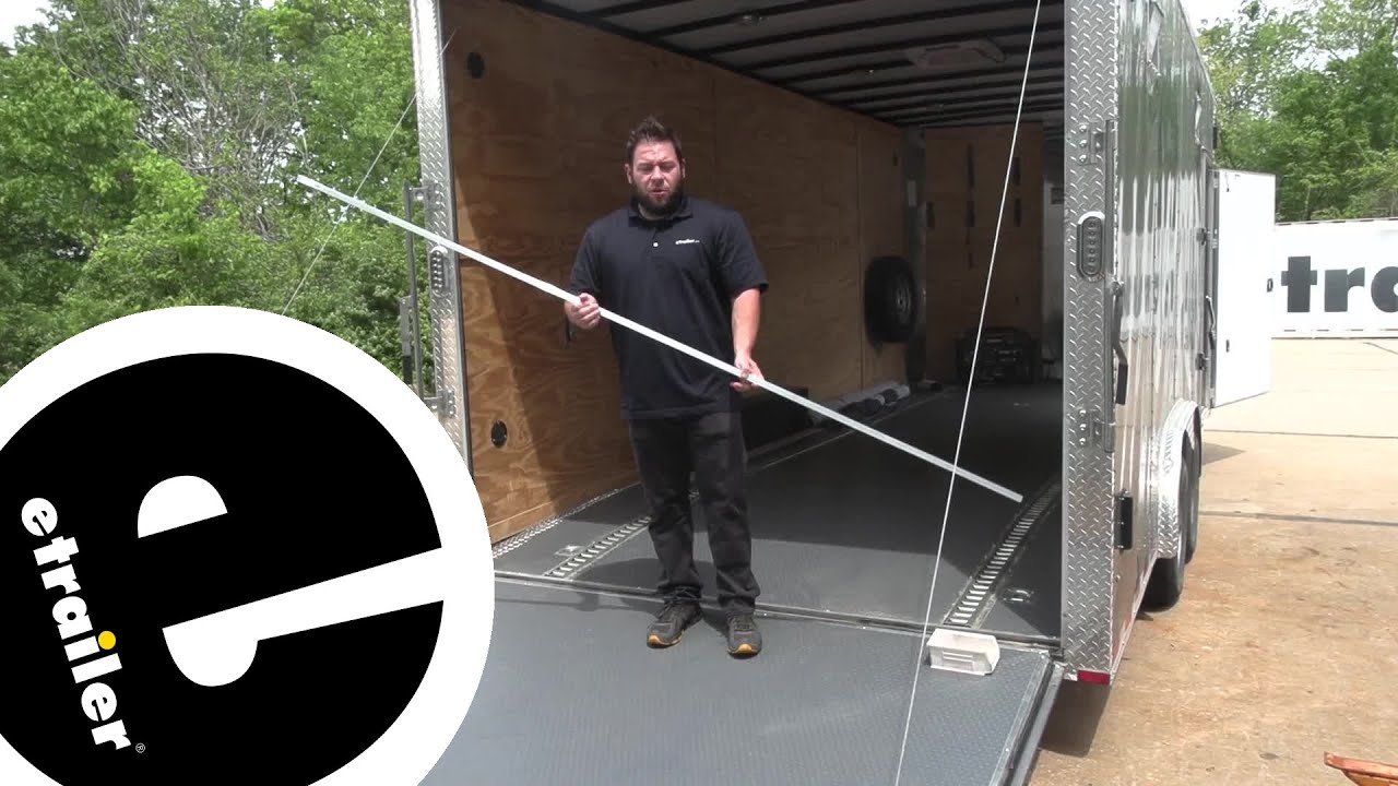 etrailer | Breaking Down the Angle Trim for Enclosed Trailer - YouTube
