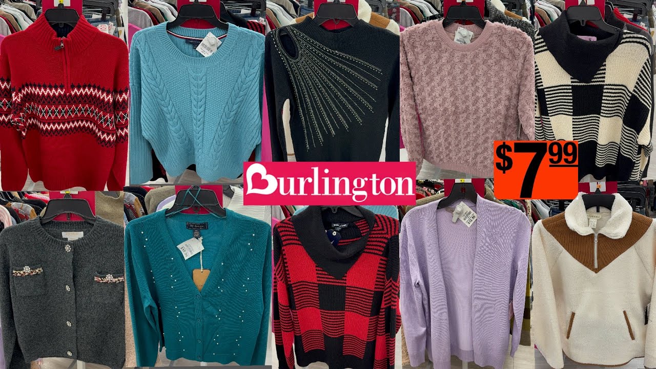 ️BURLINGTON NEW DESIGNER FALL FASHION SWEATERS FOR LESS AS LOW AS $7.99 ...