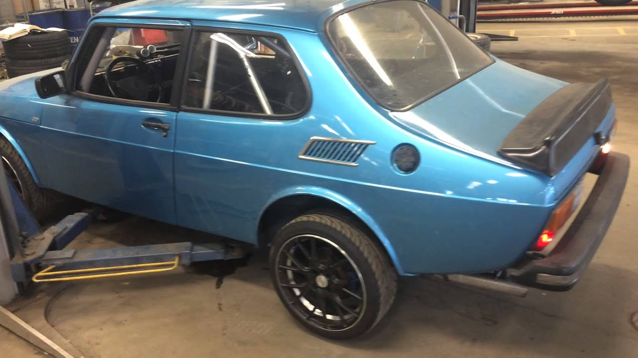 Saab 99 B202 Trionic 5.5 - YouTube