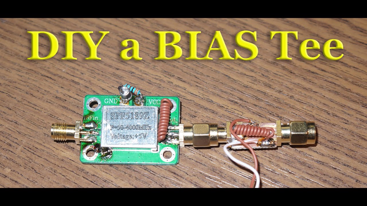 DIY LoRa HeliuM RF amplifier Bias Tee - YouTube