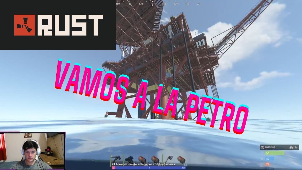 SOLO NOOB en RUST | Día 1. se me complica hacer la base | Episodio 1 ...