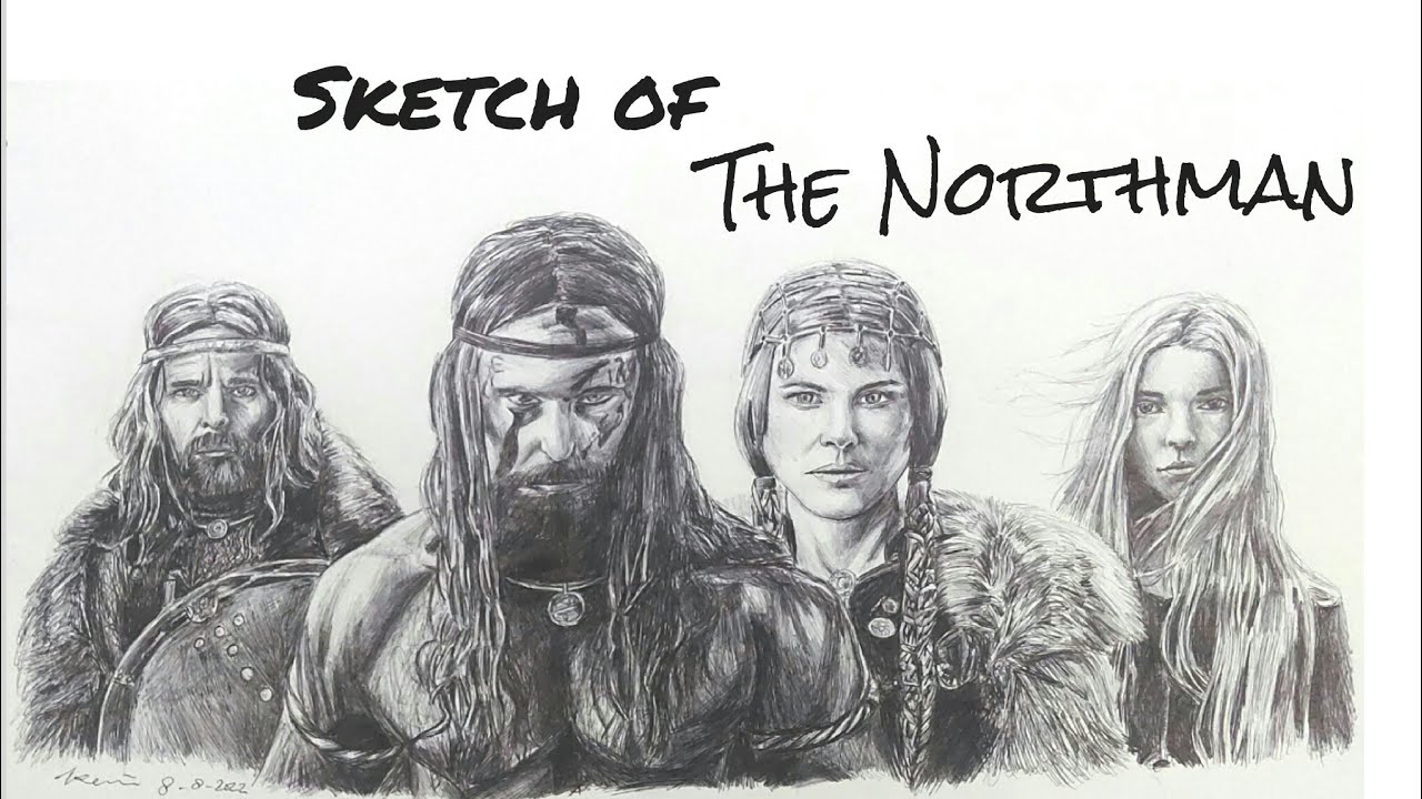 sketch and draw of the northman (by kerrin winona) | how to draw the ...