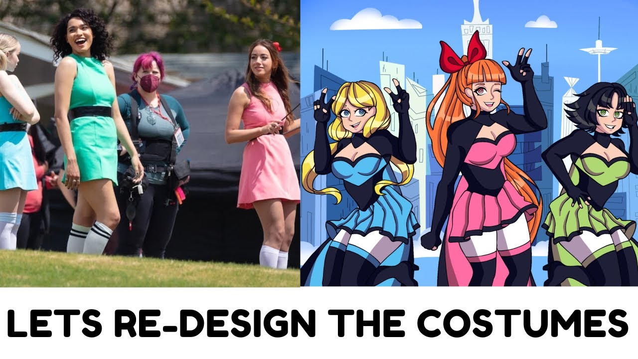 Live Action PPG | Making them NEW Costumes - YouTube