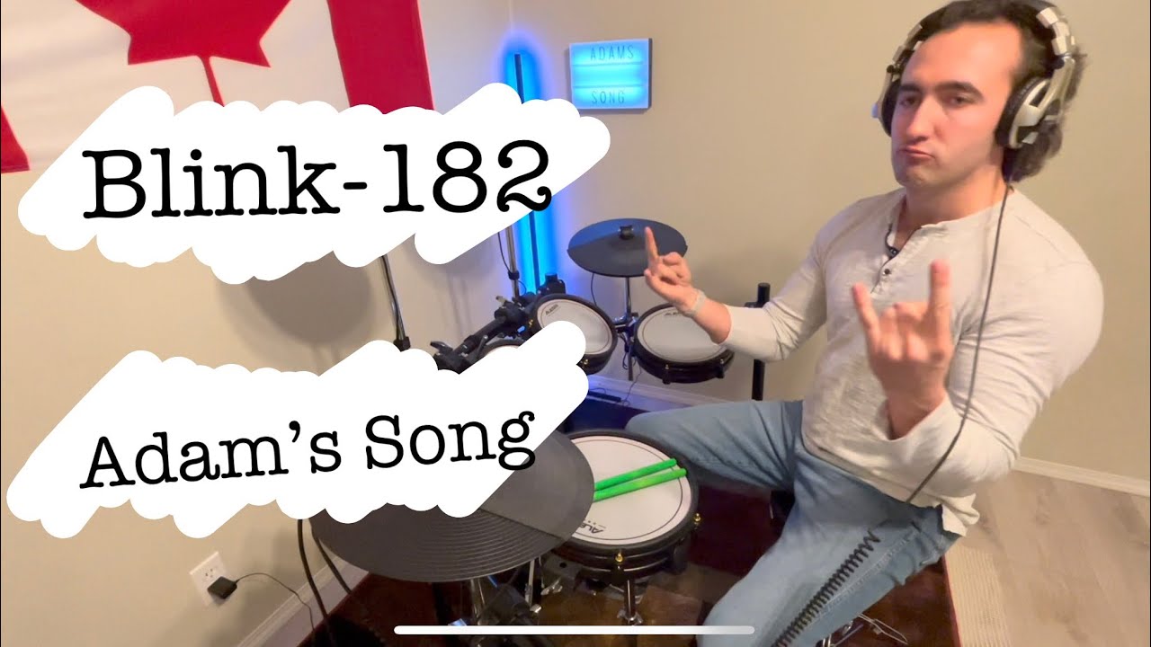 Blink-182 - Adam’s Song (Drum Cover) - YouTube