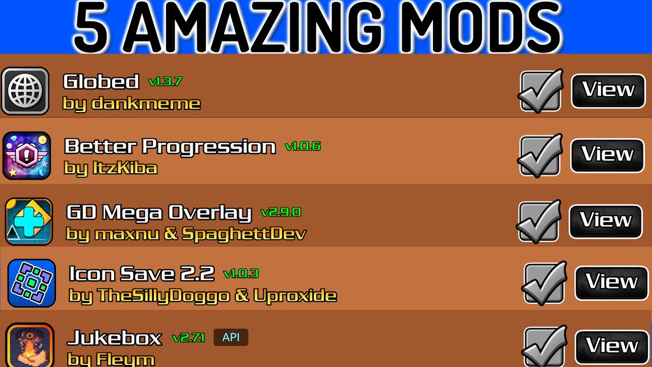 5 Amazing Mods in Geode! Personal opinion - YouTube