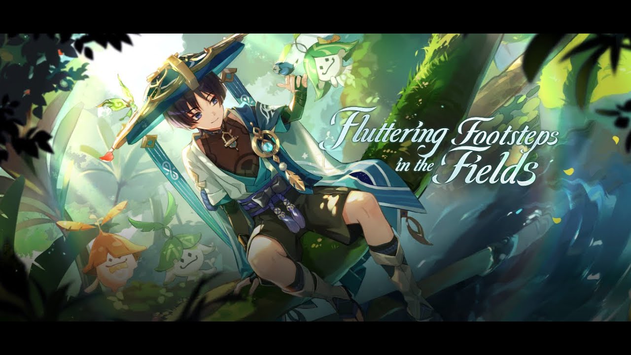 Genshin Impact: Wanderer | Fluttering Footsteps in the Fields | Live ...