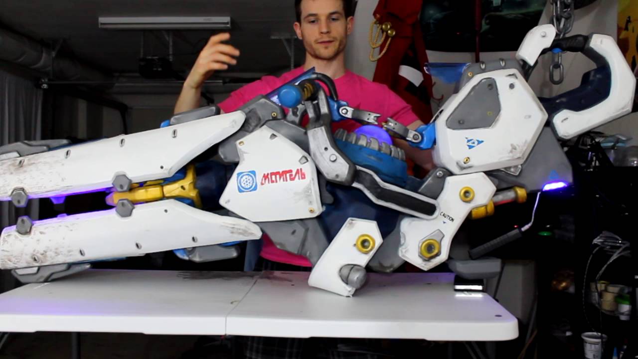 [Prop Walkthrough] Overwatch: Zarya's Cannon - YouTube