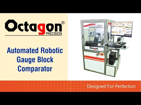 Automated Robotic Gauge Block Comparator - YouTube
