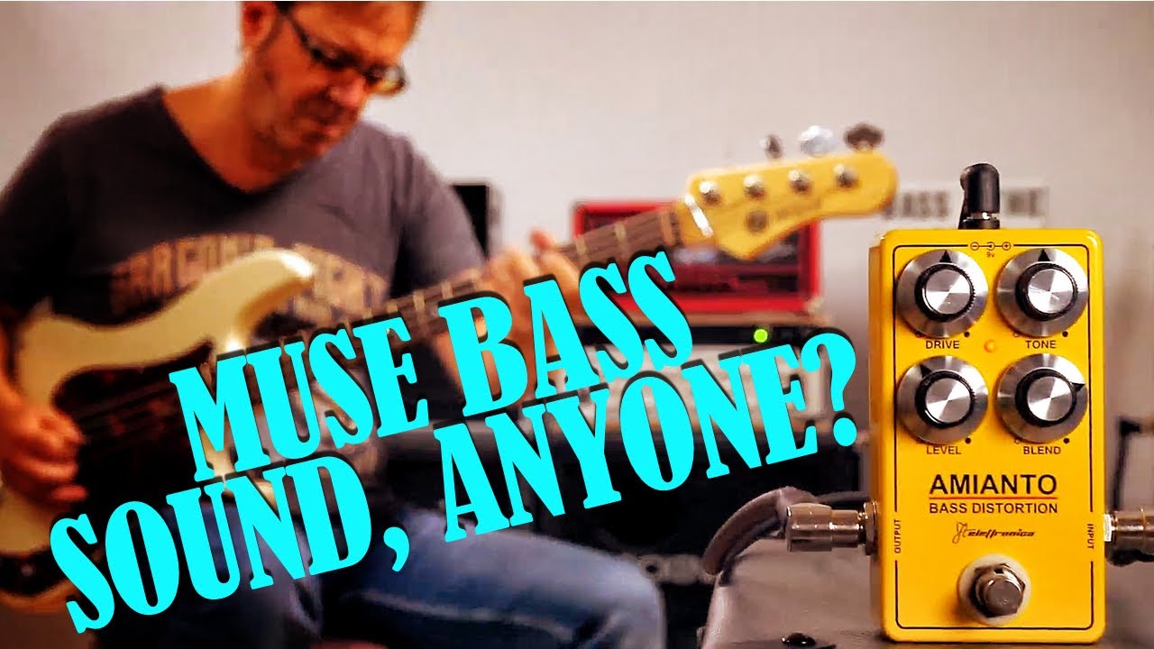 MUSE Bass Sound, anyone? (Amianto Bass Distortion) - YouTube
