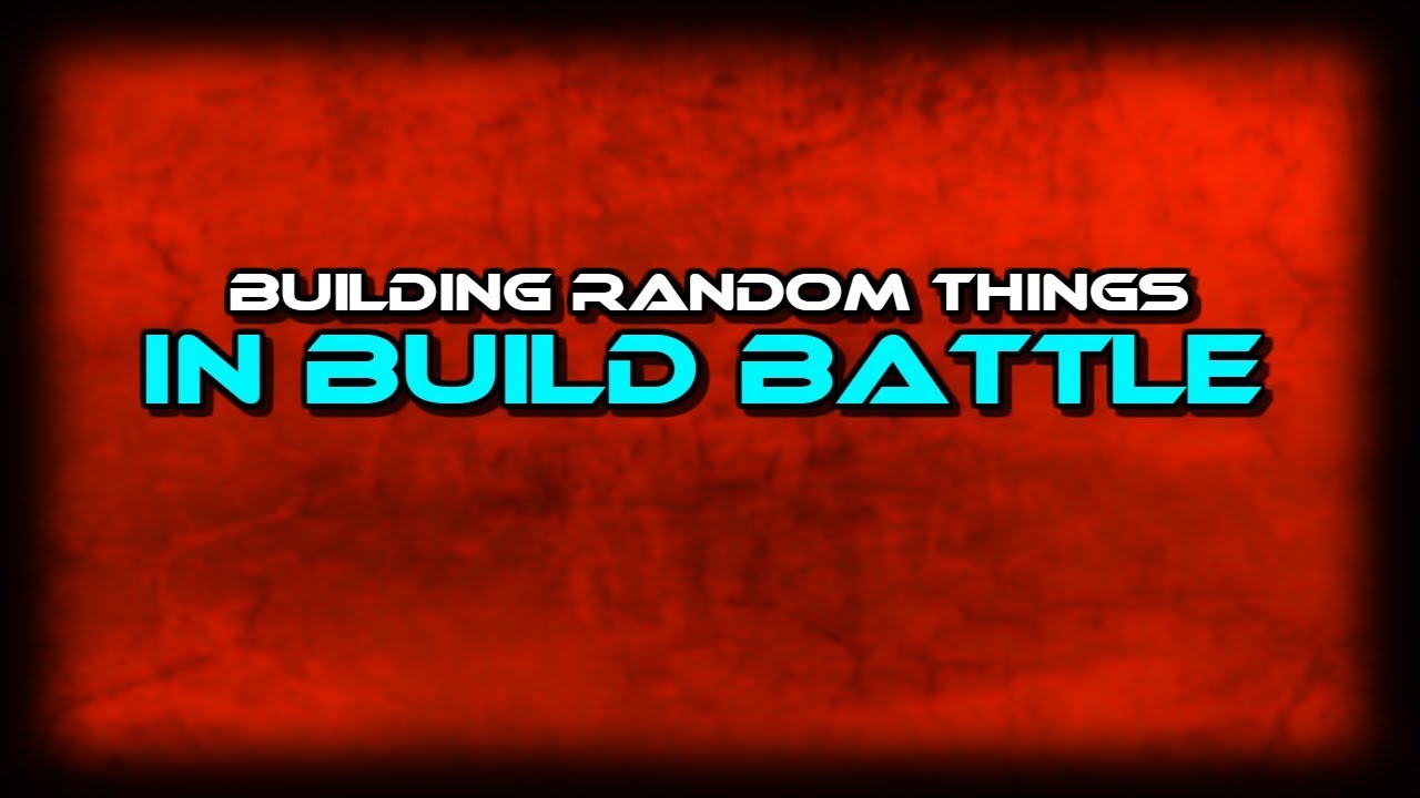 Building random things in minecraft build battle! - YouTube