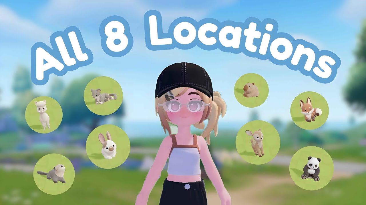 All 8 Animal Feeding Locations | Heartopia Guide - YouTube