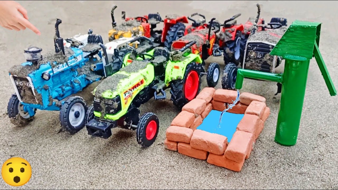 Сars toy Excavator JCB, Tractors John Deere Power Wheels - Construction ...