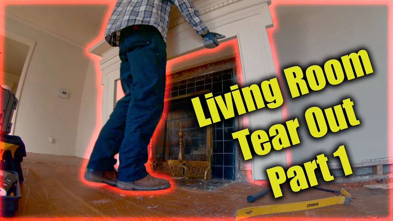 Ep.1 - Living Room Tear Out Part 1 - YouTube
