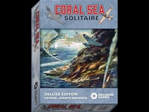 Coral Sea Solitaire Setup and Turn 1 - YouTube